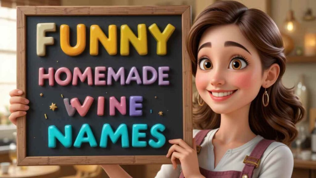 200+ Funny & Creative Homemade Wine Names - namessuggestor.com