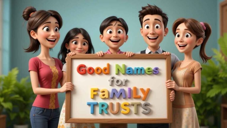 200+ Good & Creative Names for Family Trusts - namessuggestor.com