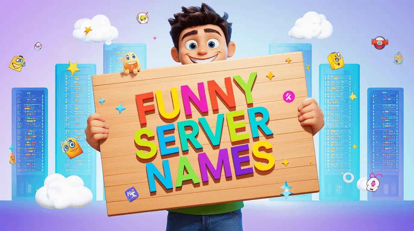 200+ Funny & Creative Server Names - namessuggestor.com